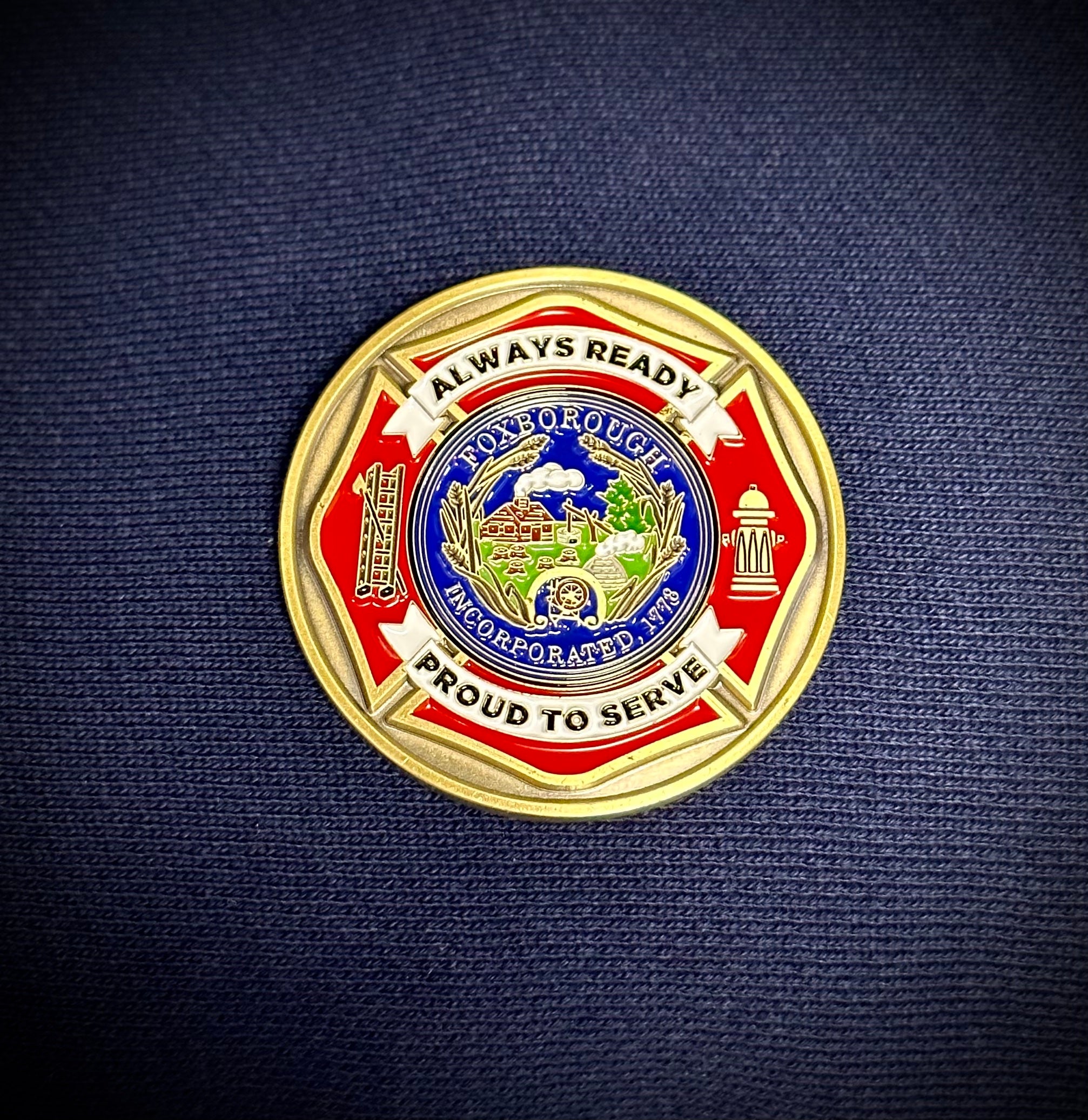 Challenge Coin – Local 2252 First Line of Defense